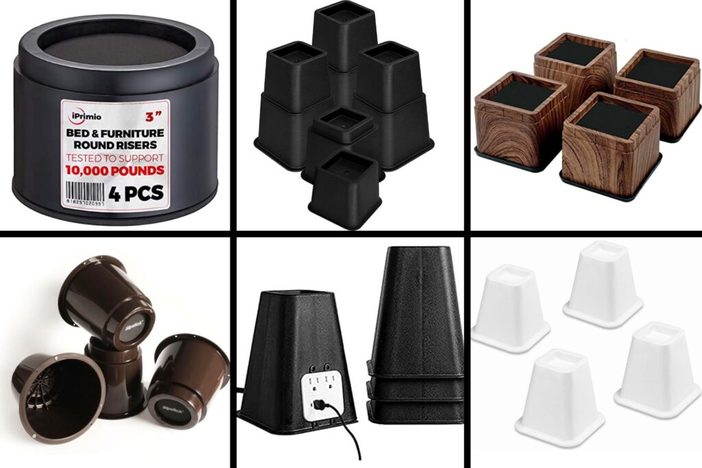 10 Best Bed Risers for Dorm Rooms in 2024