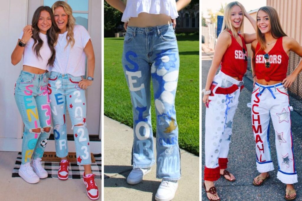 15 Cutest Senior Jeans Ideas in 2024